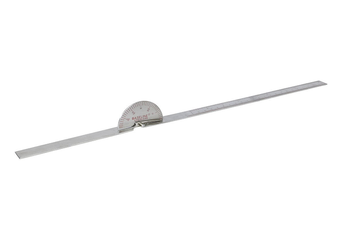 Baseline Metal Goniometer - 180 Degree Range - 18 inch Legs — Classic ...